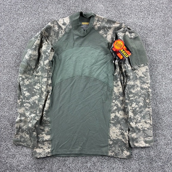 Massif | Jackets & Coats | Nwt Massif Army Combat Shirt Large Green ...